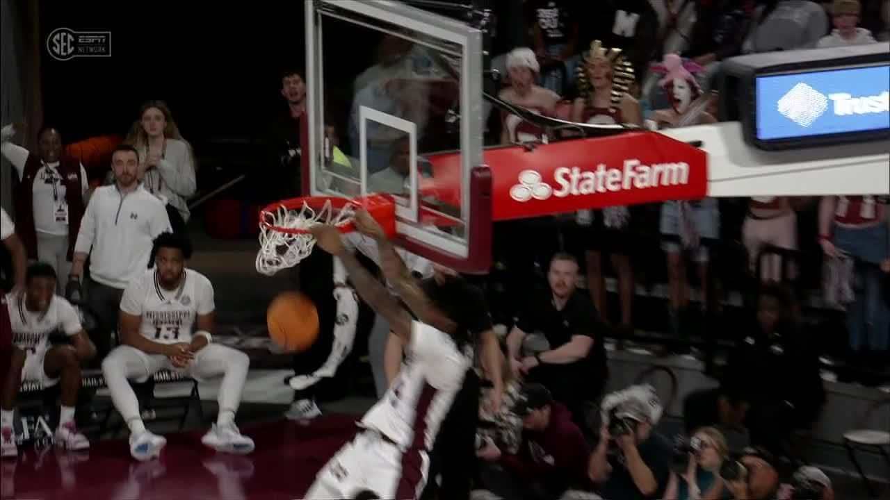 Tyler Stevenson elevates to finish the alley-oop vs. Missouri - ESPN Video