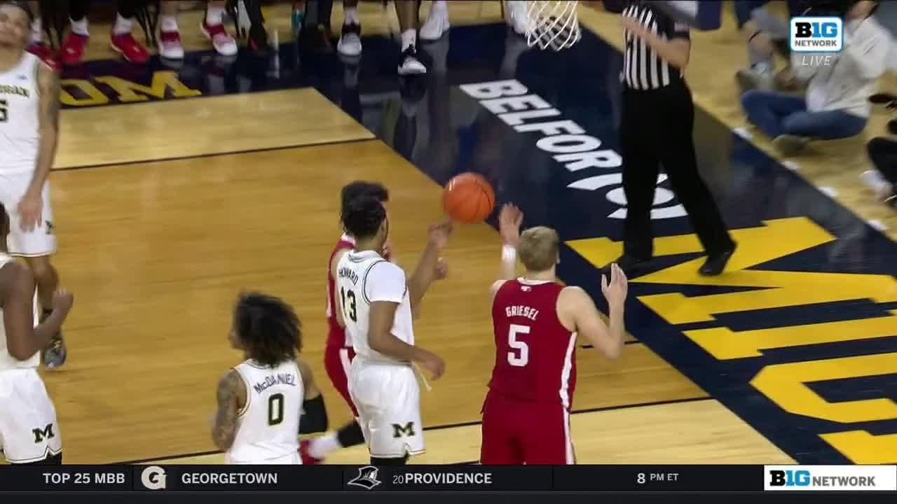 Sam Griesel fights off defender for and-1 - ESPN Video