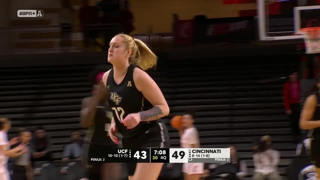 Rachel Ranke has hot hand late in UCF's win - ESPN Video