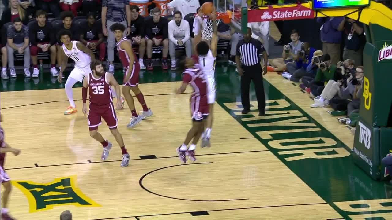 Keyonte George gets the dunk off a no-look dime - ESPN Video