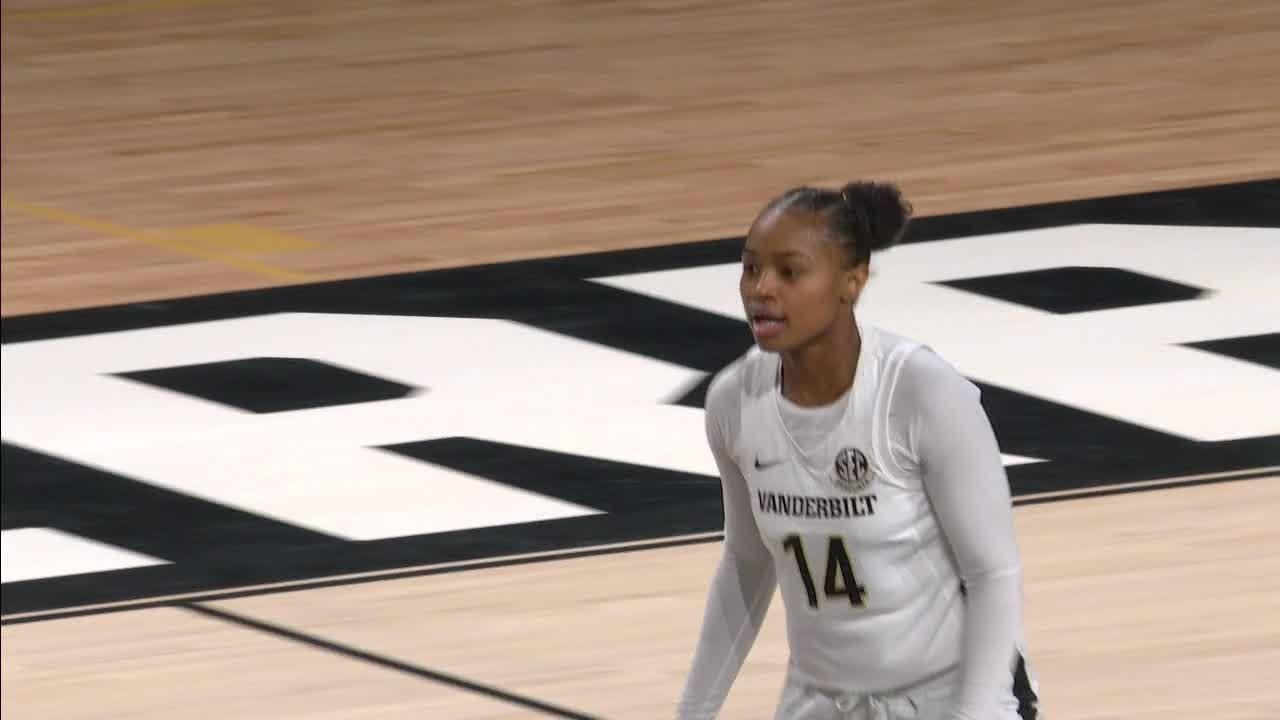 Marnelle Garraud sinks 3 for Vanderbilt - ESPN Video