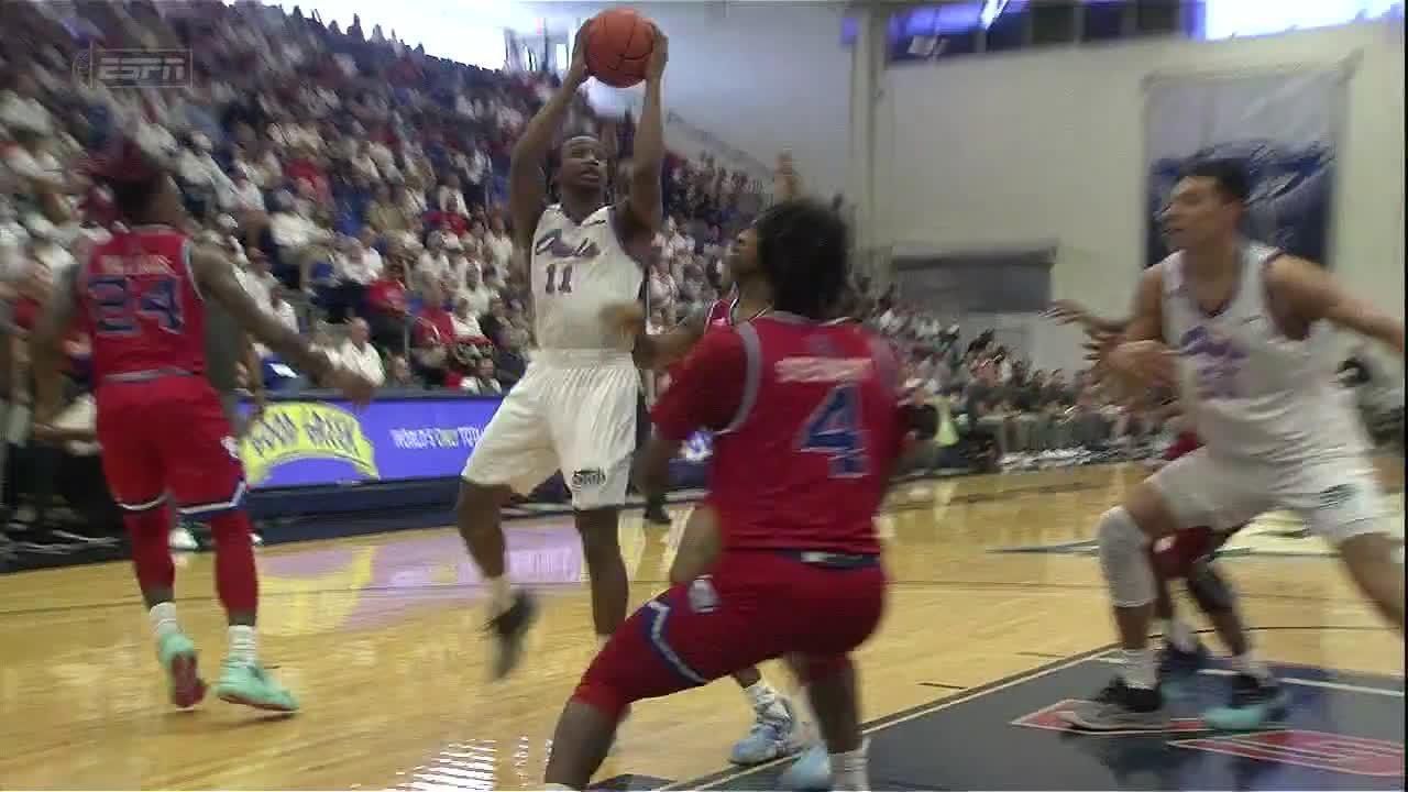 Michael Forrest gets the hoop and the harm - ESPN Video