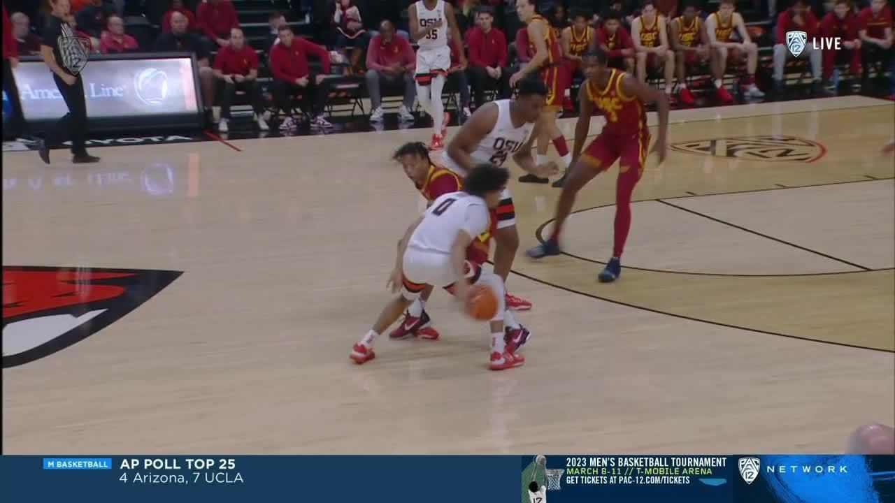 Jordan Pope drains the bucket - ESPN Video