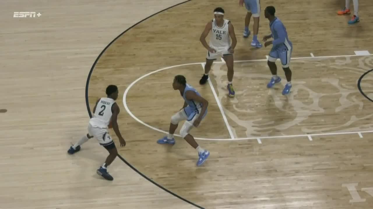 Bez Mbeng fights off defender for and-1 - ESPN Video