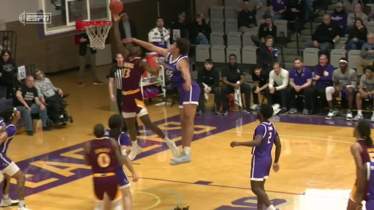 Nelly Junior Joseph finishes off the tough bucket for Iona - ESPN Video