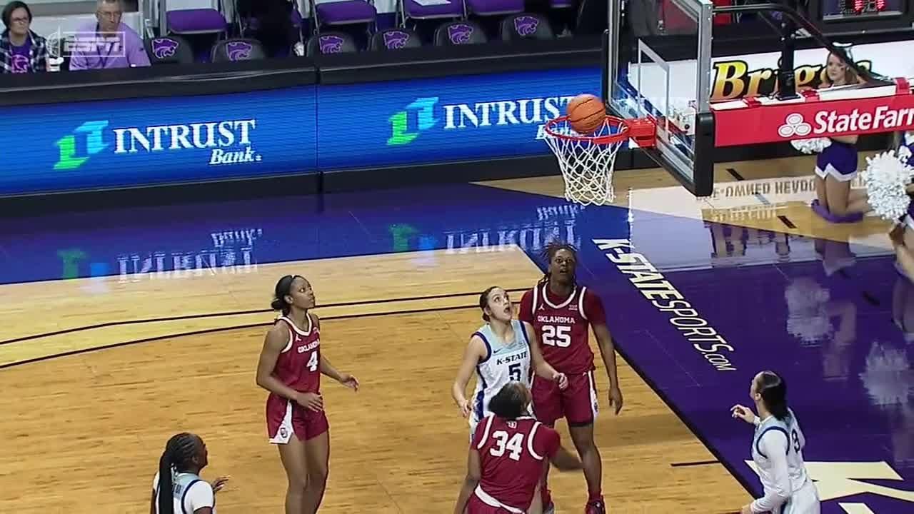 Liz Scott gets the hoop and the harm - ESPN Video