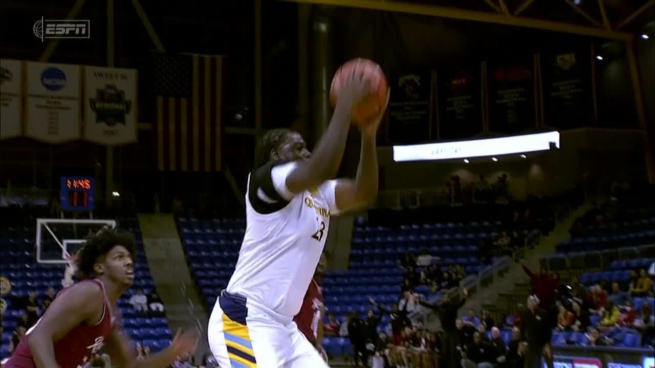 Jamil Riggins gets the hoop and the harm - ESPN Video