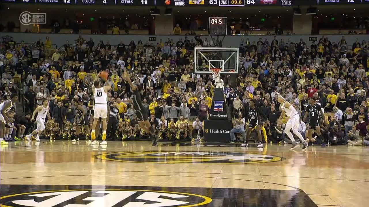 Missouri's Nick Honor sinks game-winning 3 in final seconds of OT ...