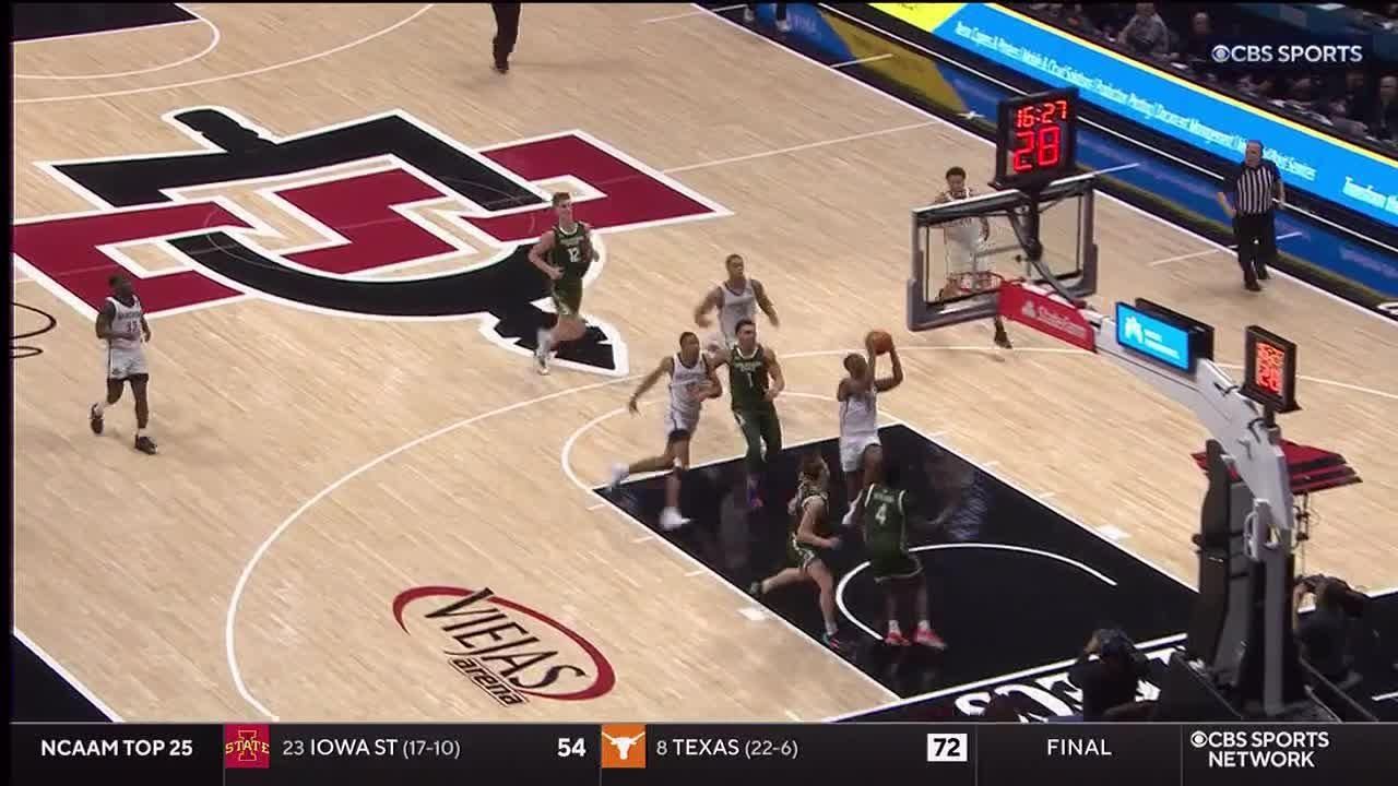 Lamont Butler makes a nice move for a San Diego State and-1 - ESPN Video