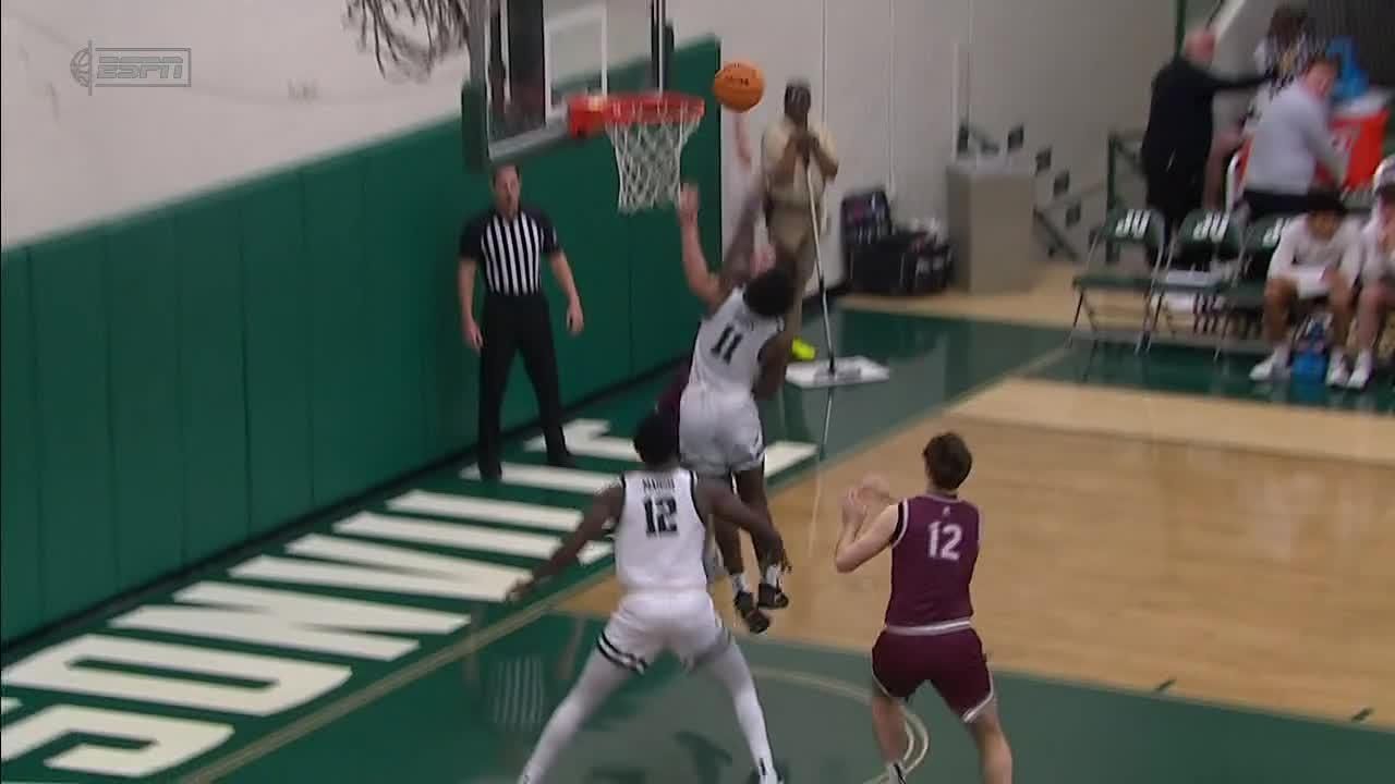 Peter Suder makes a nice move for the layup - ESPN Video