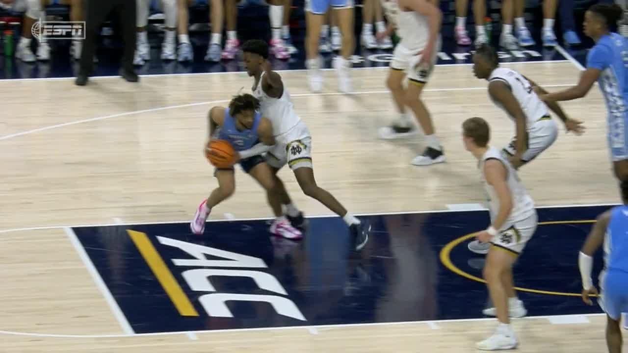R.J. Davis hits a tough shot for UNC late - ESPN Video