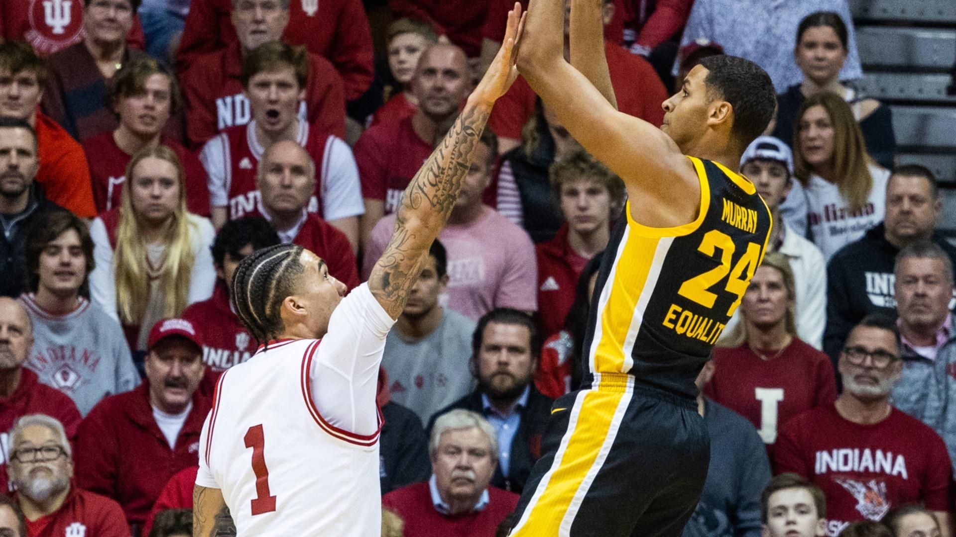 Kris Murray's 26-point game leads Iowa to road win over Indiana - ESPN ...