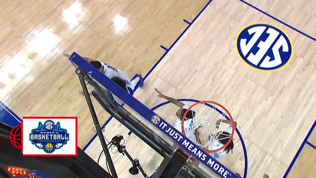 Adebola Adeyeye somehow gets the and-1 to fall - ESPN Video