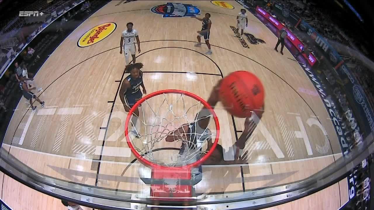 Zach Austin gets up for the beautiful flush - ESPN Video