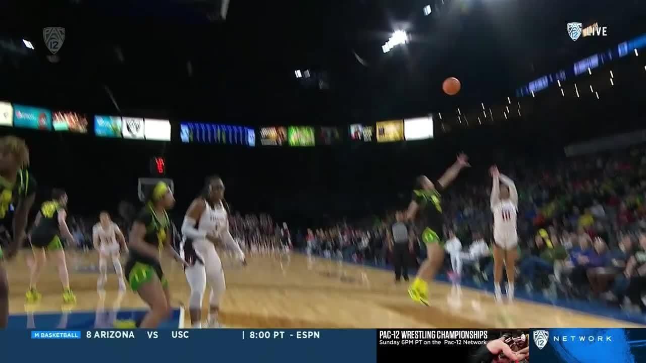 Talana Lepolo knocks down the 3-pointer - ESPN Video