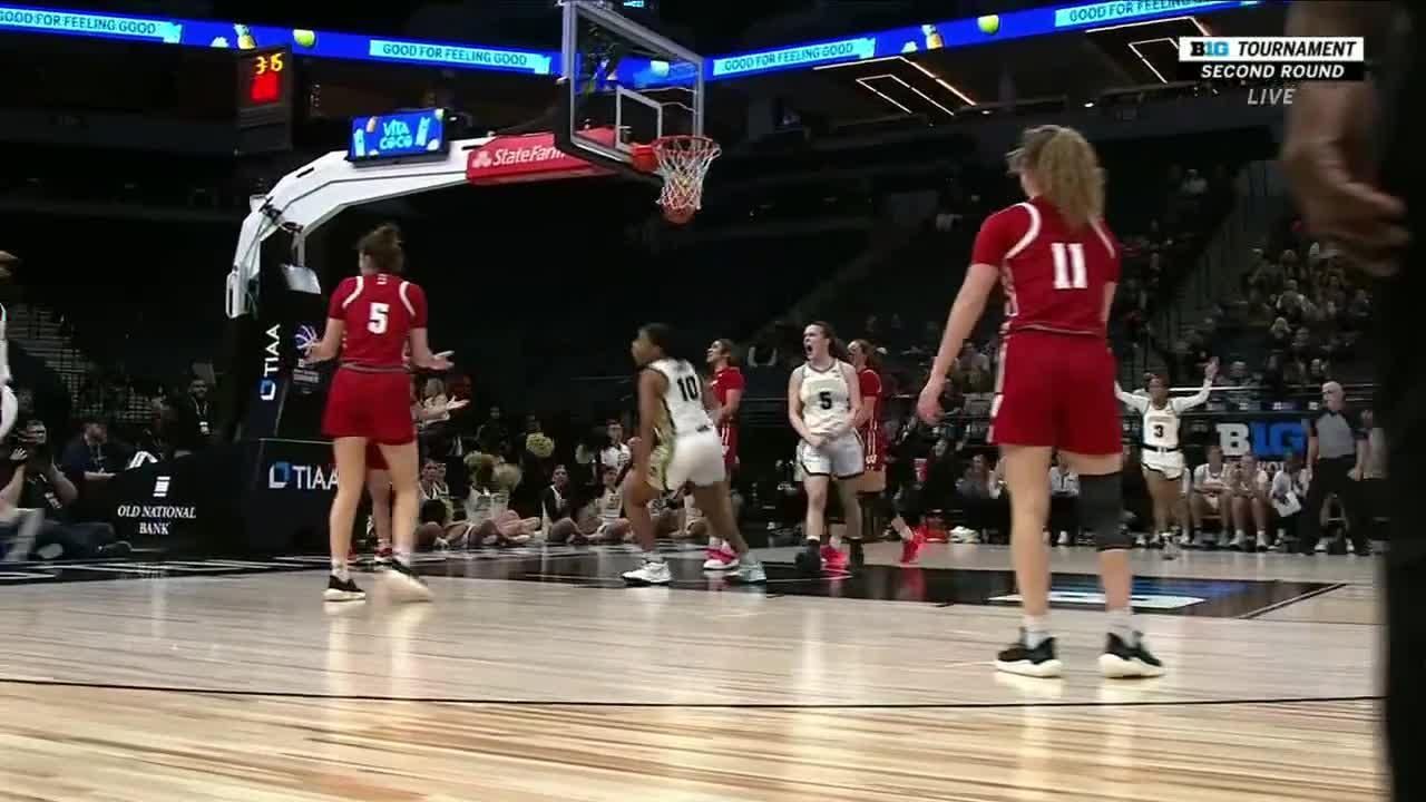 Abbey Ellis somehow gets the and-1 to fall - ESPN Video