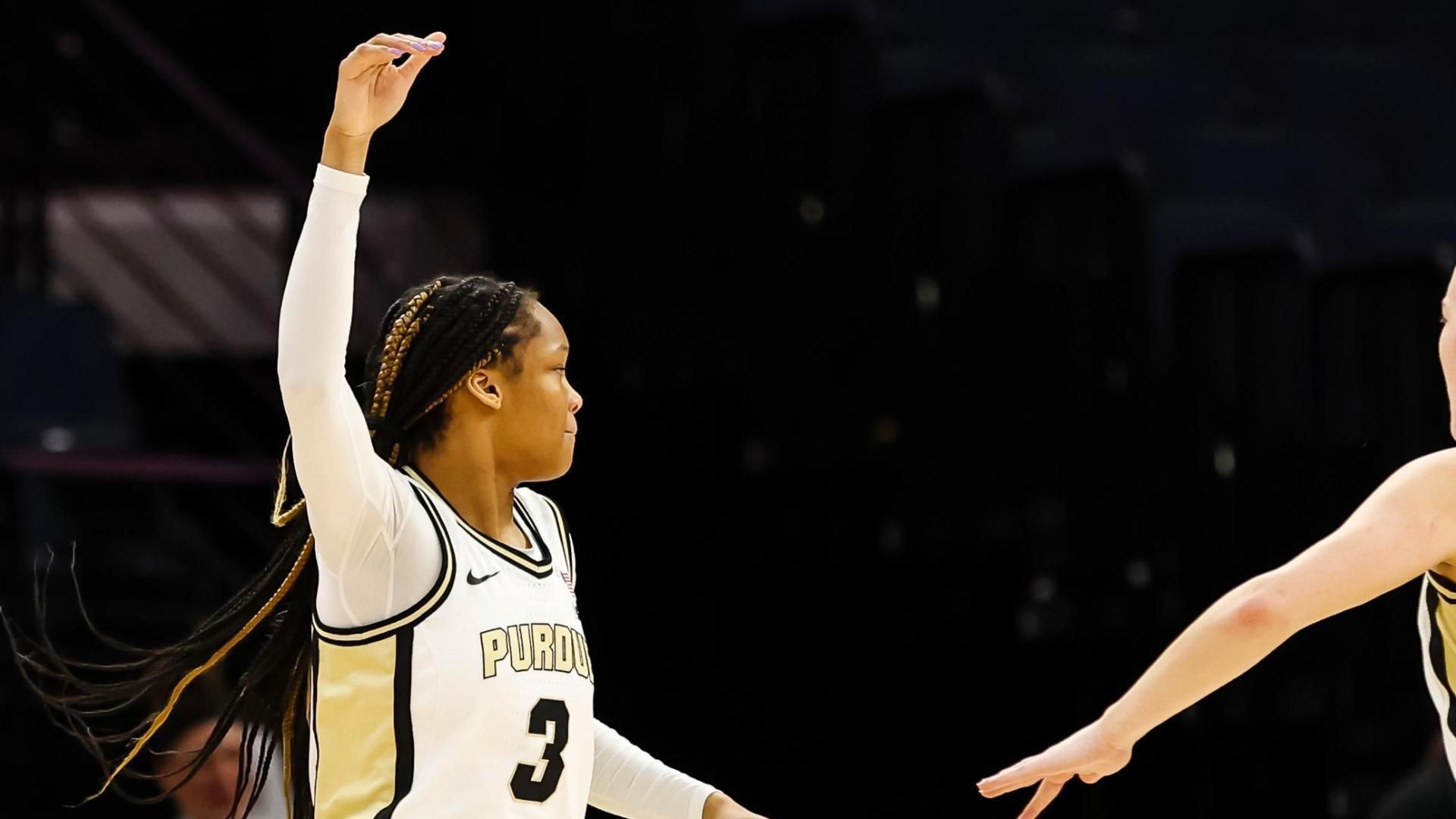 Purdue wins on Jayla Smith's clutch 3 in final seconds - ESPN Video