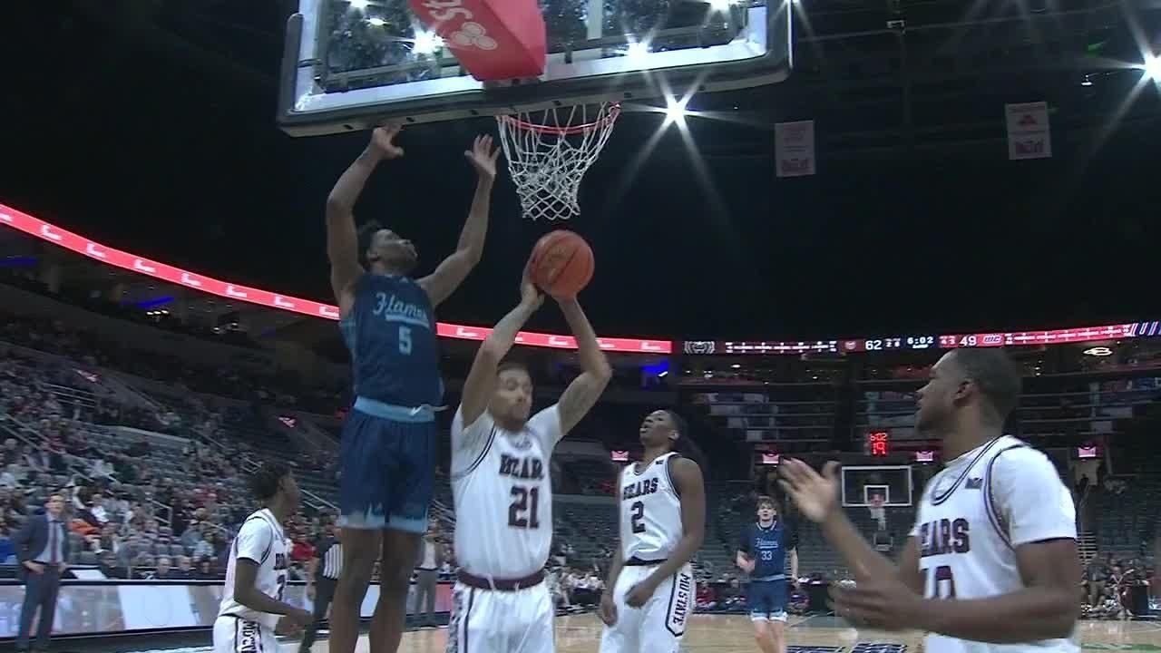 Jace Carter gets the lay-in to fall vs. Missouri State Bears - ESPN Video