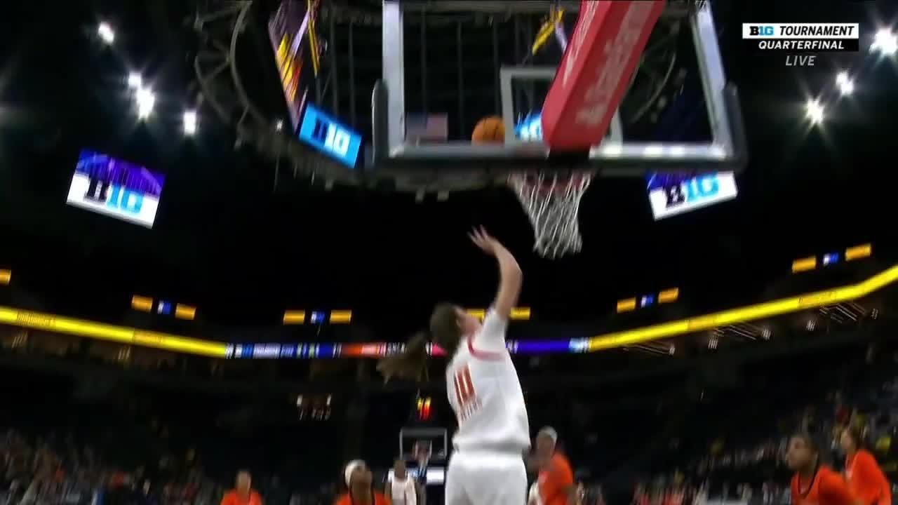 Abby Meyers drops in smooth lay-in - ESPN Video