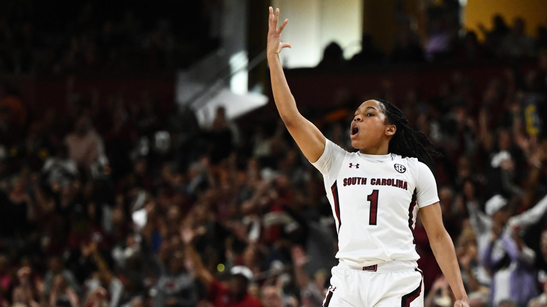 Zia Cooke's triple extends South Carolina's lead to ten - ESPN Video