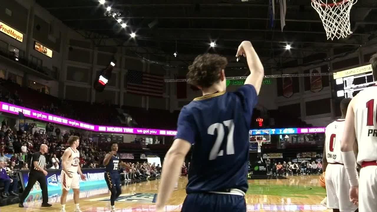 Liam Lloyd somehow gets the and-1 to fall - ESPN Video