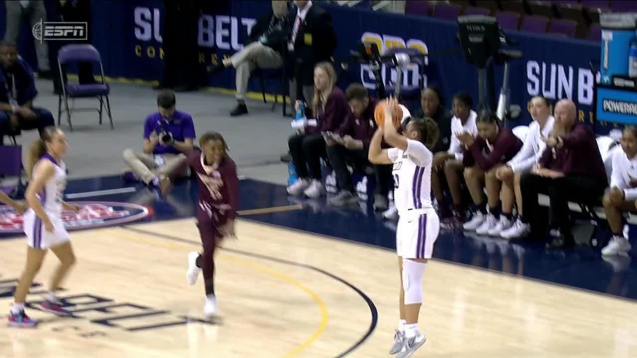 Peyton McDaniel goes 5-5 from downtown for James Madison - ESPN Video