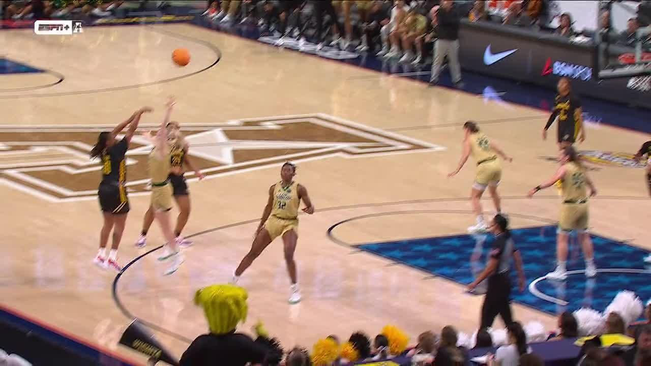 Curtessia Dean nails 3-pointer for Wichita State - ESPN Video