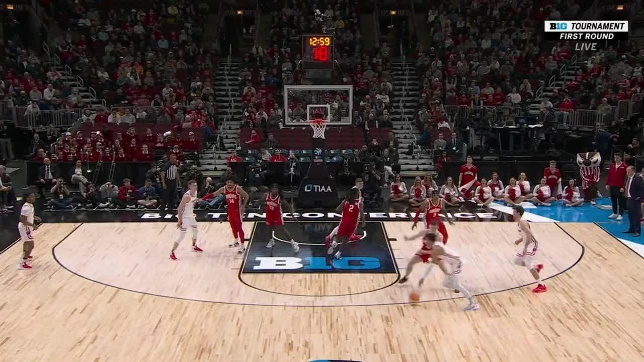 Connor Essegian gets the lay-in to fall vs. Ohio State Buckeyes - ESPN ...