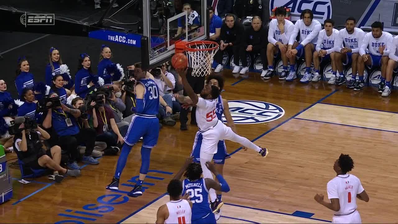 Wooga Poplar drives to the hoop for reverse layup - ESPN Video