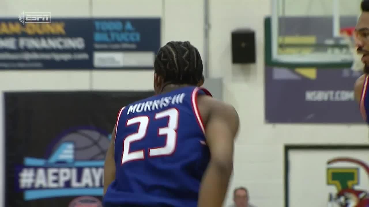 Cam Morris III makes a nice move for the lay-in - ESPN Video