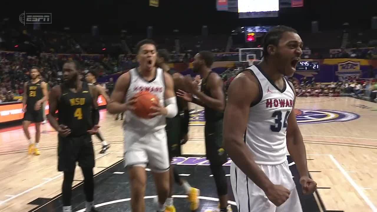 Bryce Harris somehow gets the and-1 to fall - ESPN Video