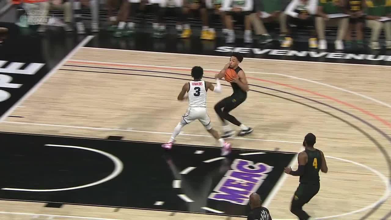 Terrance Jones makes a great defensive play for the steal - ESPN Video