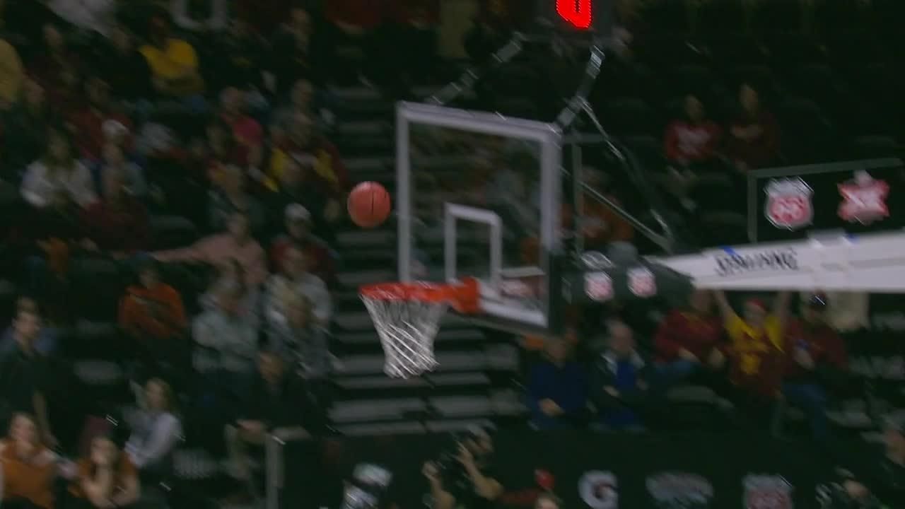 Denae Fritz shows off the range on 3-pointer - ESPN Video