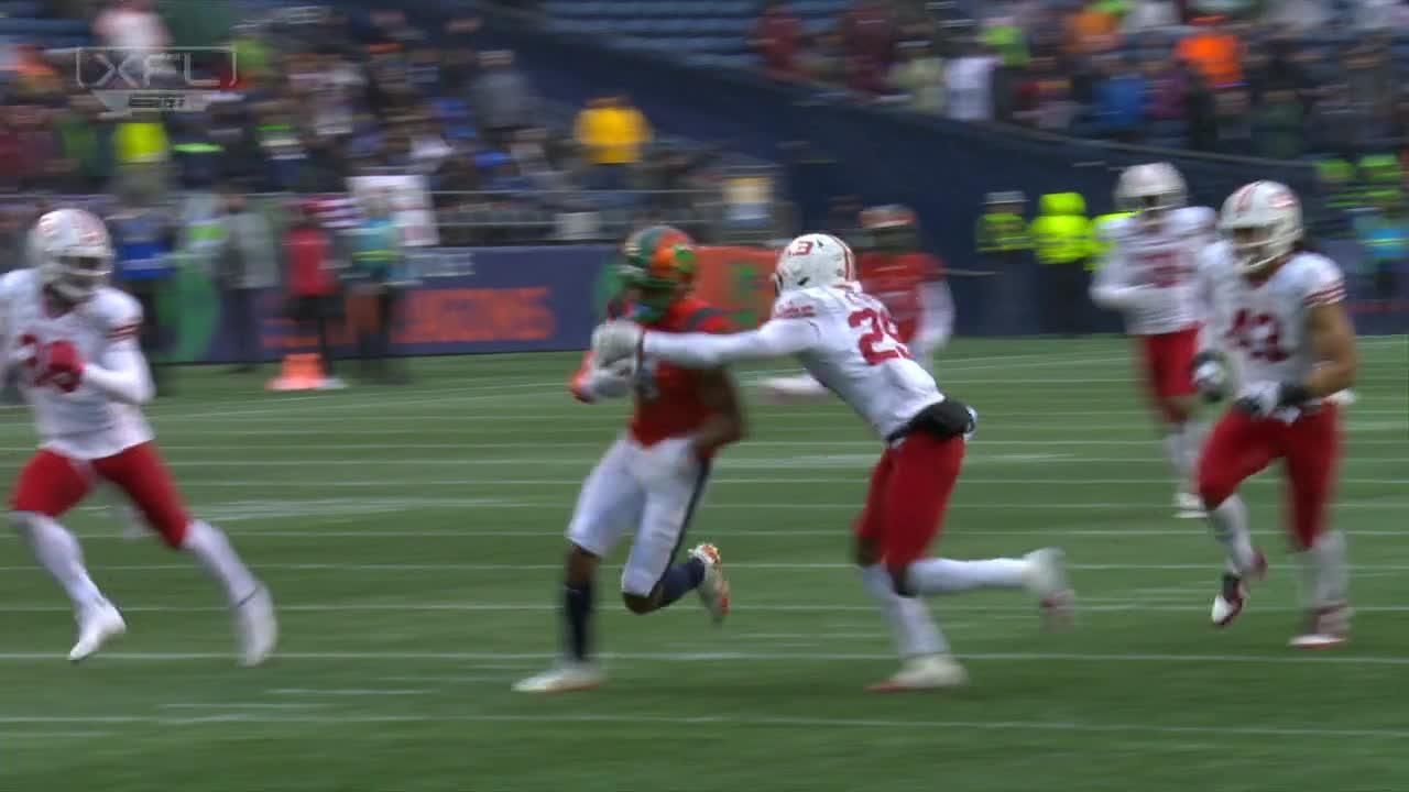 Juwan Green shows off speed on Sea Dragons' TD - ESPN Video