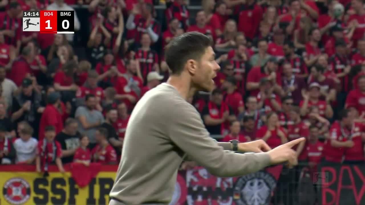 Amine Adli bursts in for Leverkusen's opening goal - ESPN Video