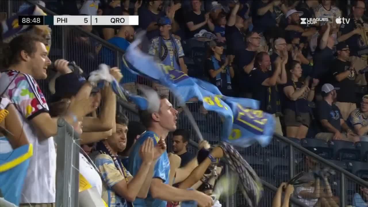 Jack McGlynn goal 89th minute Philadelphia Union 5-1 Querétaro - ESPN Video