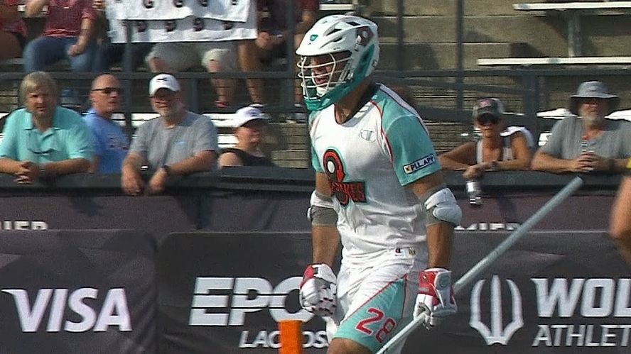 Michael Ehrhardt powers home a goal for the Whipsnakes - ESPN Video