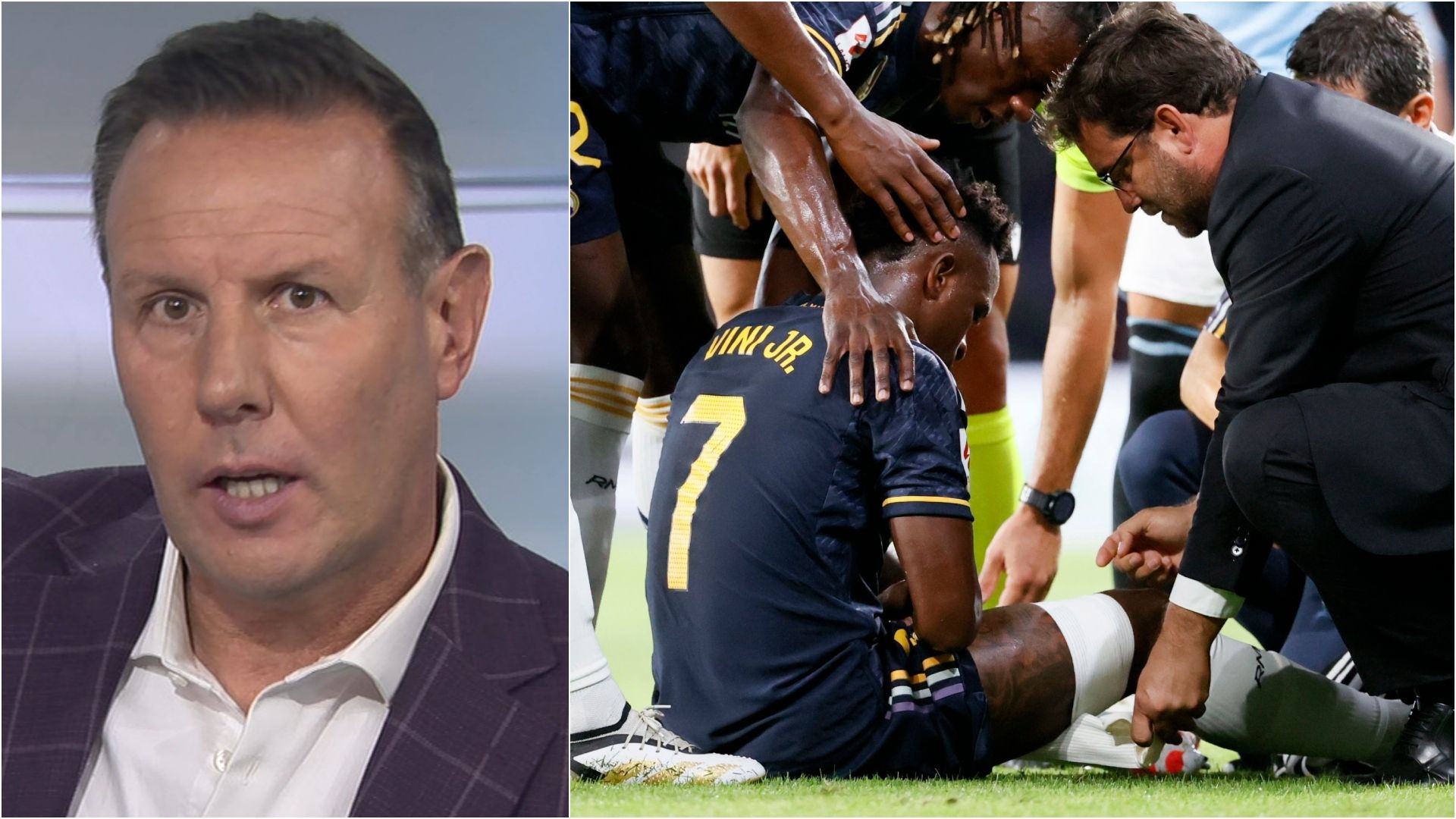 Craig Burley furious with Real Madrid's treatment of Vinicius Junior's ...