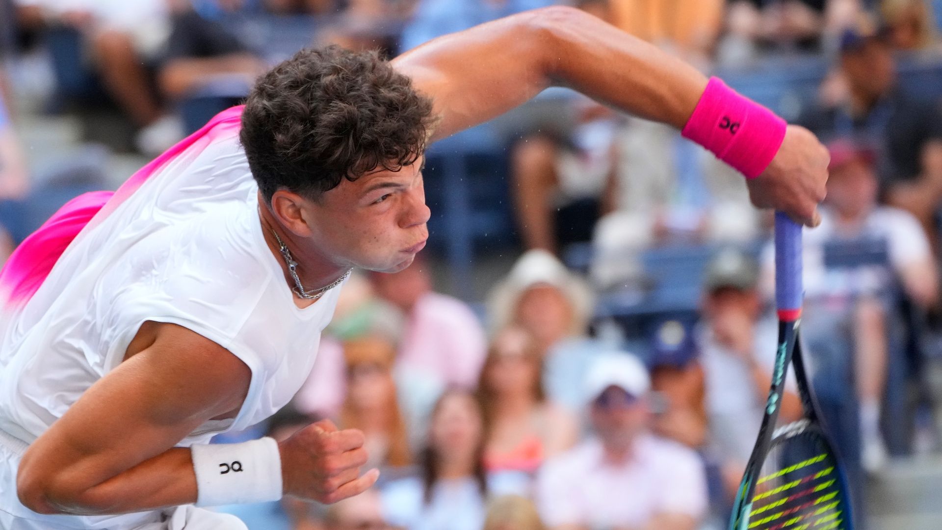 Ben Shelton brings the heat with 149 mph serve - ESPN Video