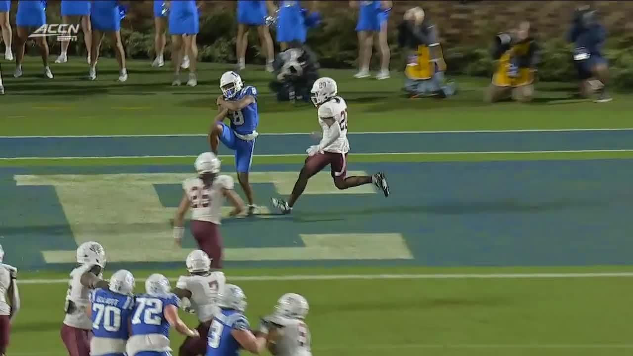 Henry Belin IV throws 5-yard touchdown vs. Lafayette Leopards - ESPN Video