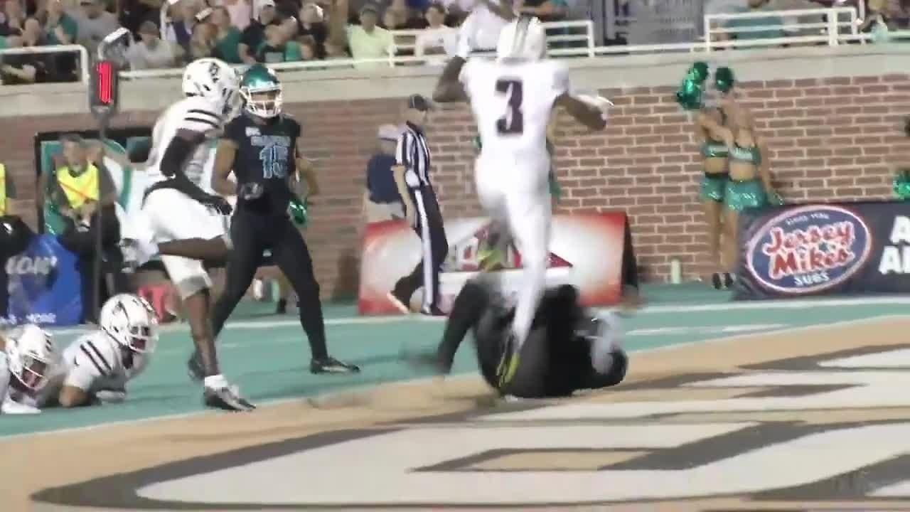 CJ Beasley scores 10-yard rushing TD - ESPN Video