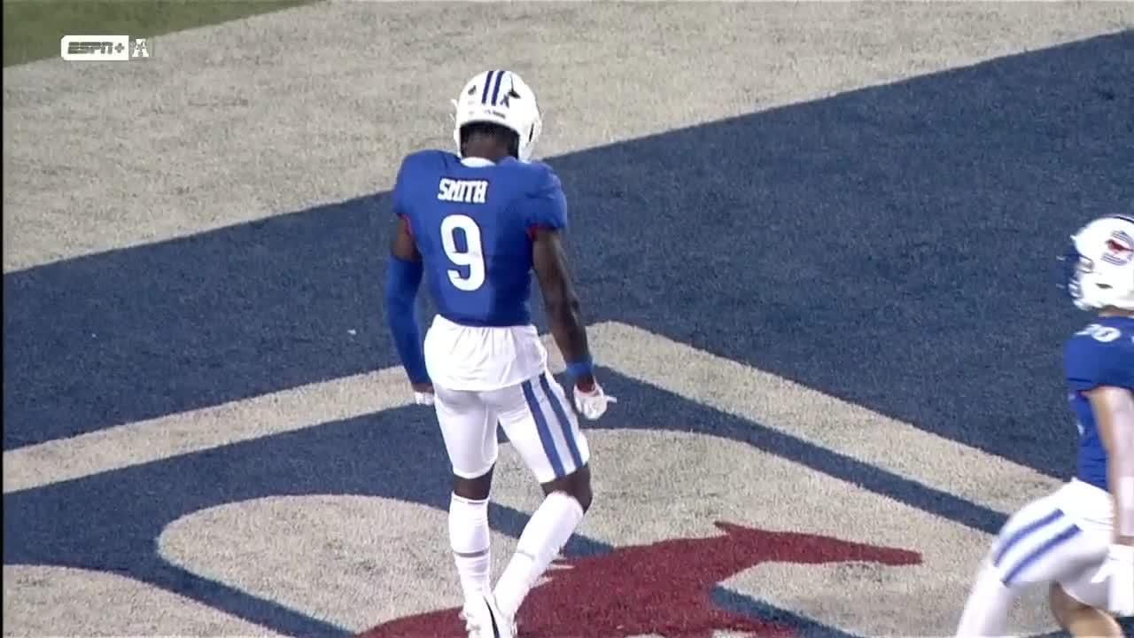 Kevin Jennings throws 27-yard touchdown pass to Keyshawn Smith - ESPN Video