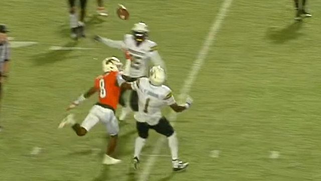 Asa Gregg comes up with tipped pass for Alabama State TD - ESPN Video