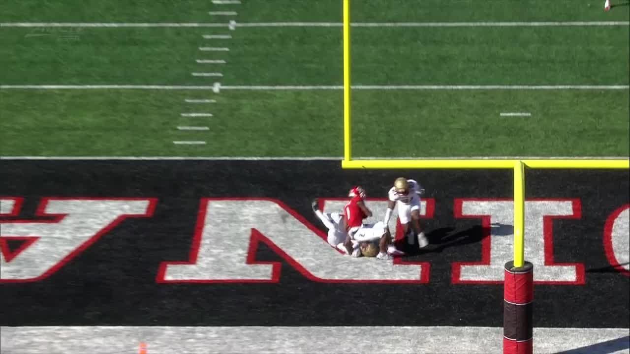 Jack Plummer throws 42-yard TD vs. Boston College - ESPN Video