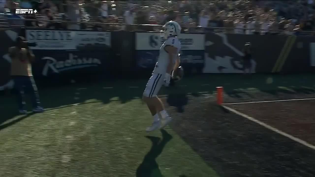 Treyson Bourguet connects for 2-yard TD pass - ESPN Video