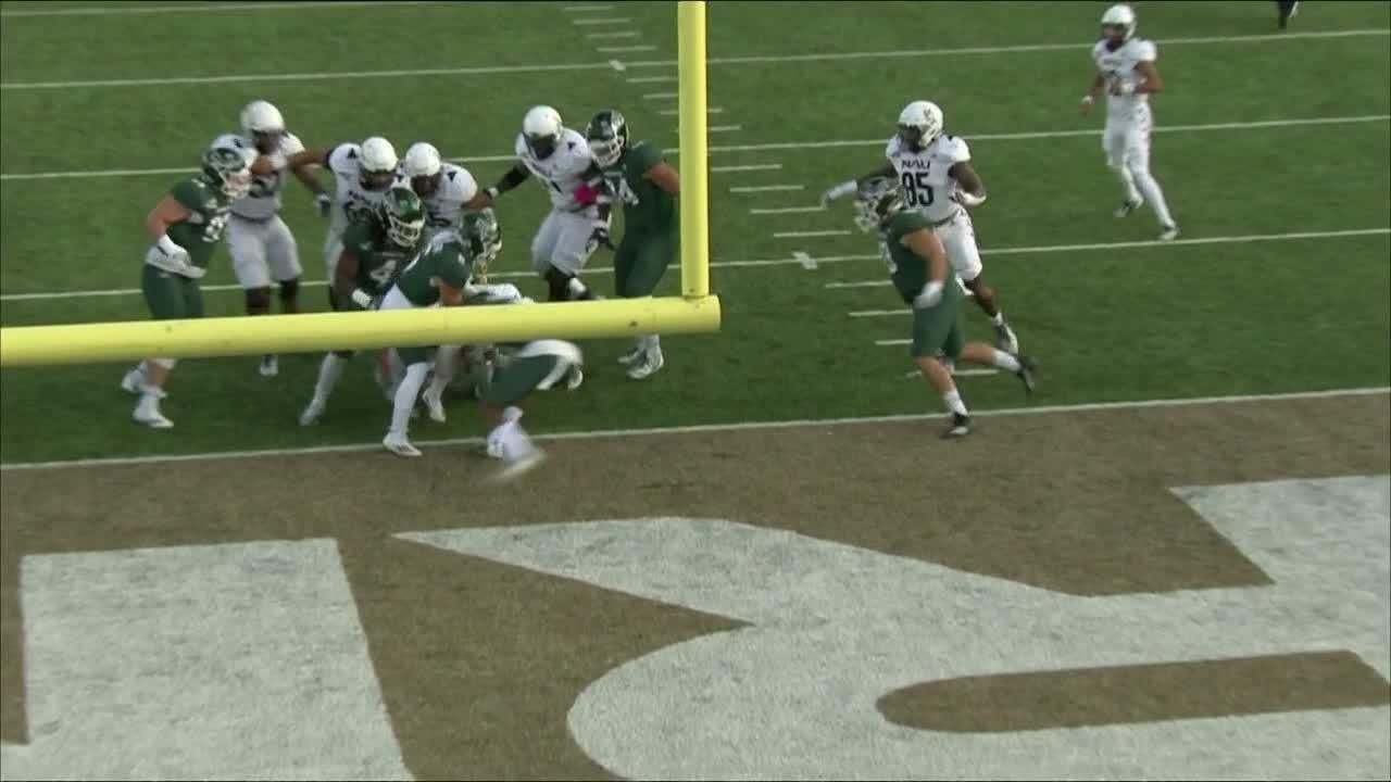 End Zone! Chase Belcher scores 3-yard rushing touchdown - ESPN Video