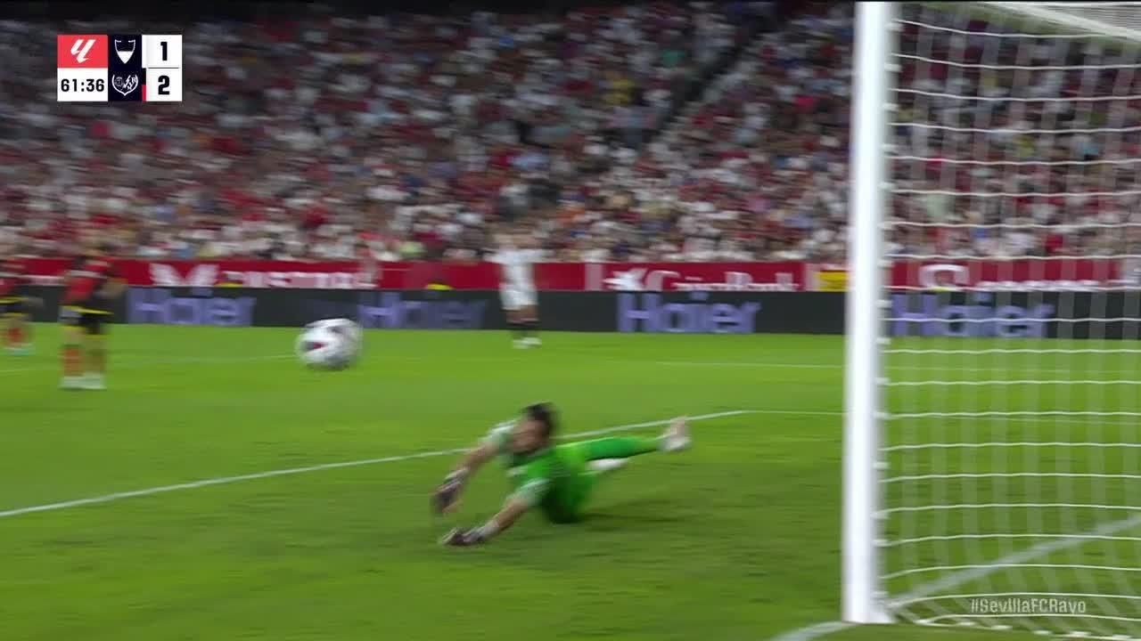 Stole Dimitrievski with a Goalkeeper Save Sevilla - ESPN Video