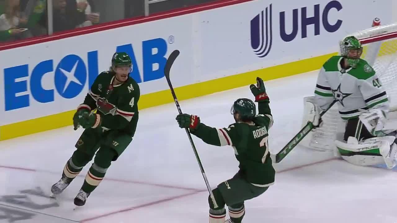 Jon Merrill scores goal for Wild - ESPN Video