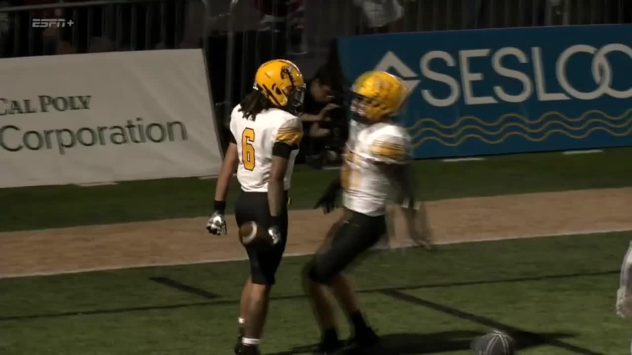 Jack Layne throws 26-yard TD pass to Jordan Dwyer - ESPN Video