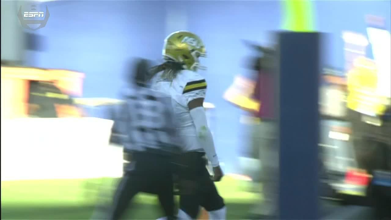 End Zone! Damon Stewart scores 12-yard rushing TD - ESPN Video